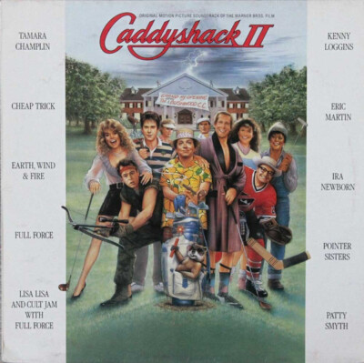 Vinyl LP Caddyshack II Soundtrack OST Cheap Trick Pointer Sisters EWF ...