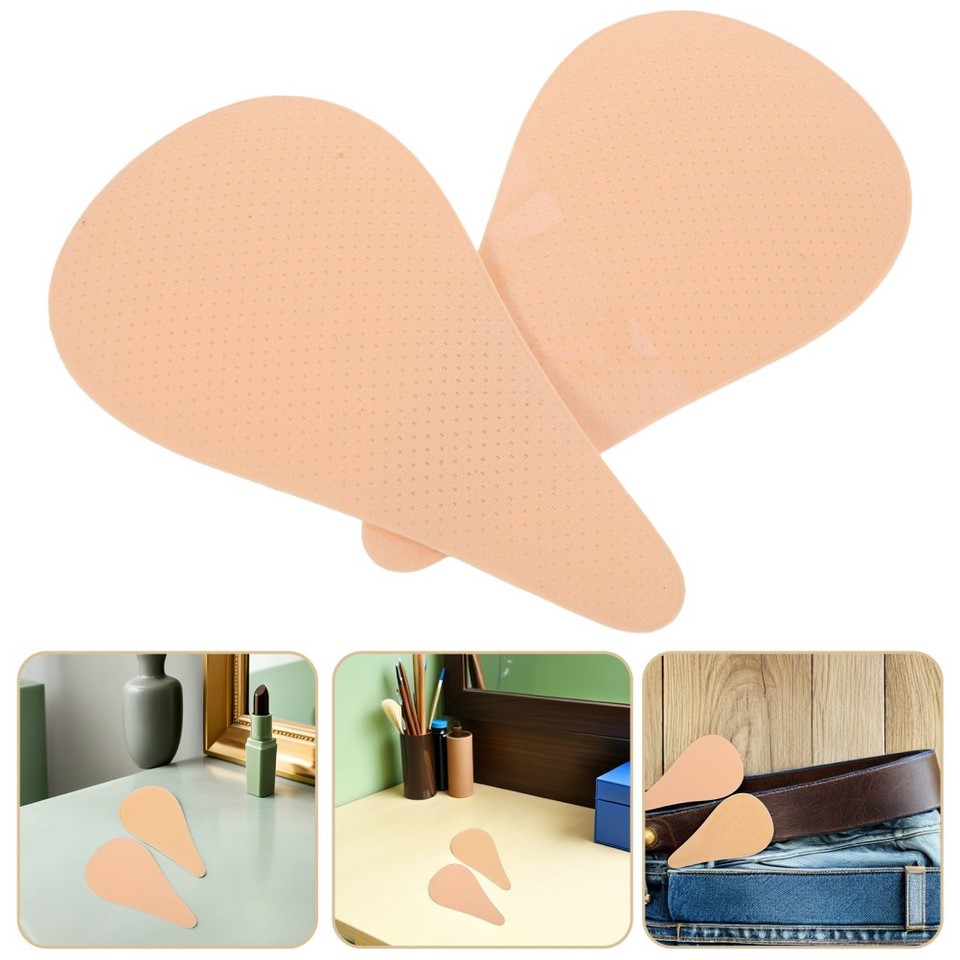 2 Pcs Silicone Private Parts Pad Invisible Underwear Sticker Protective ...