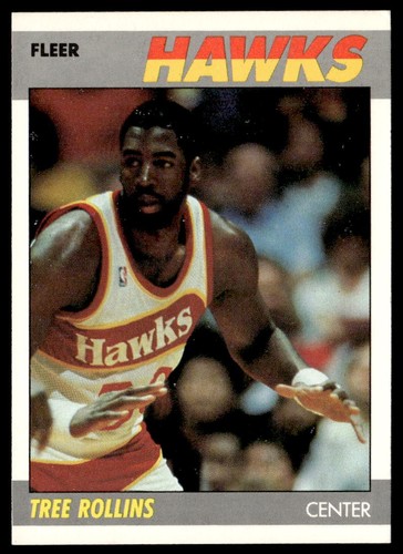 1987 Fleer #94 Tree Rollins Basketball Atlanta Hawks | eBay