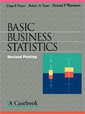Basic Business Statistics: A Casebook (Paperback or Softback) | eBay