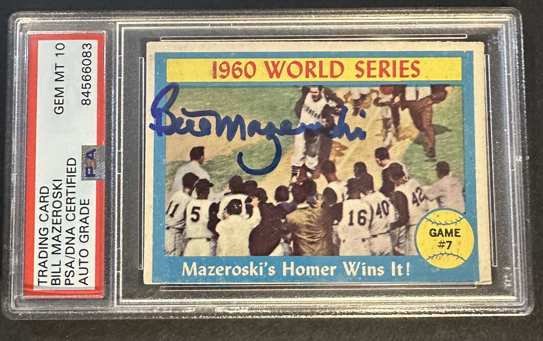 1961 Topps - World Series #312 Bill Mazeroski for sale online | eBay