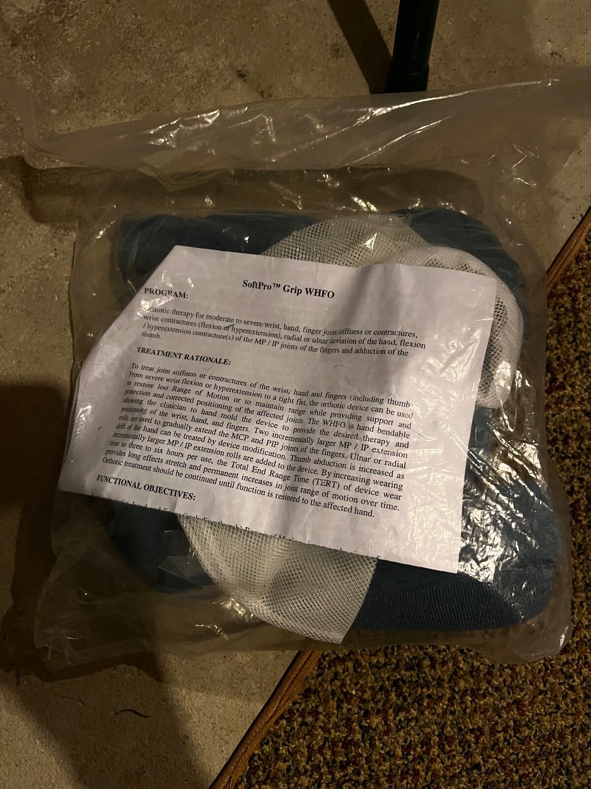 SoftPro Grip WHFO Hand Splint, Left or Right, All sizes; Splint, extra ...