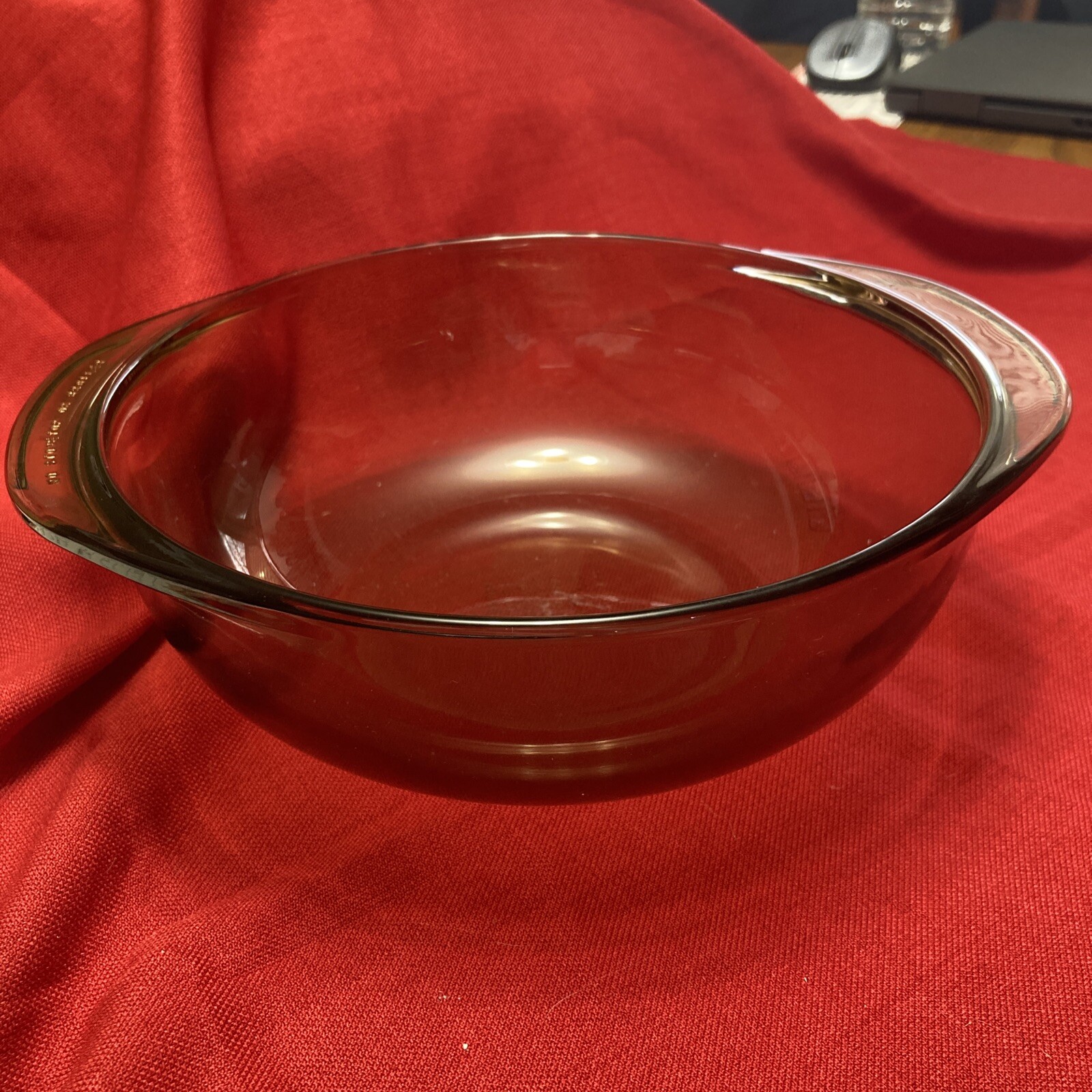Vintage PYREX #023 AMBER Brown Glass 1.5 Quart Casserole Bowl, No Lid ...