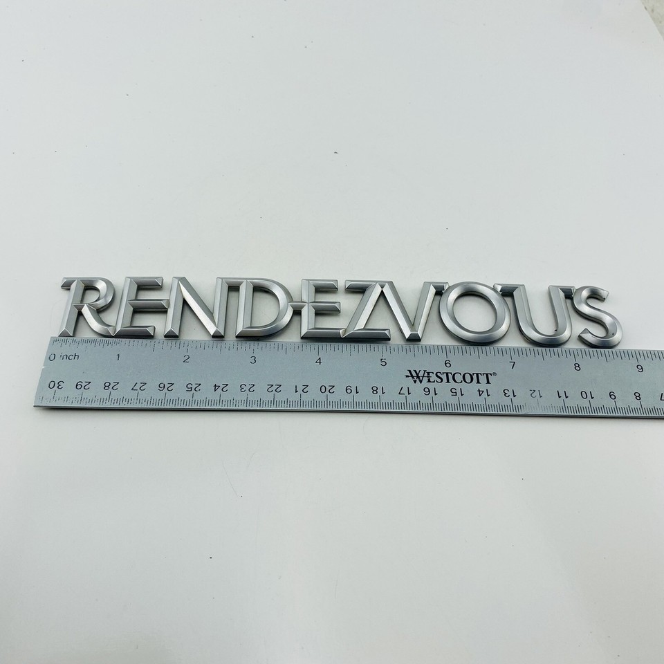 02-07 Buick Rendezvous Emblem Logo Letters Symbol Badge Trunk Gate Rear ...