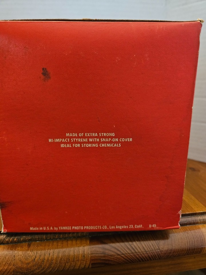 Yankee 4x5 Utility Developing Tank | eBay