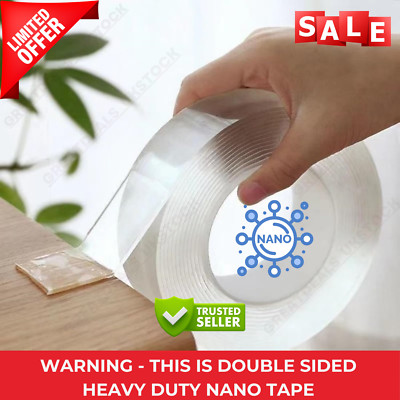 Nano Double Sided Tape Heavy Duty, 20Mm Sumo Tape, Nano Tape Double ...