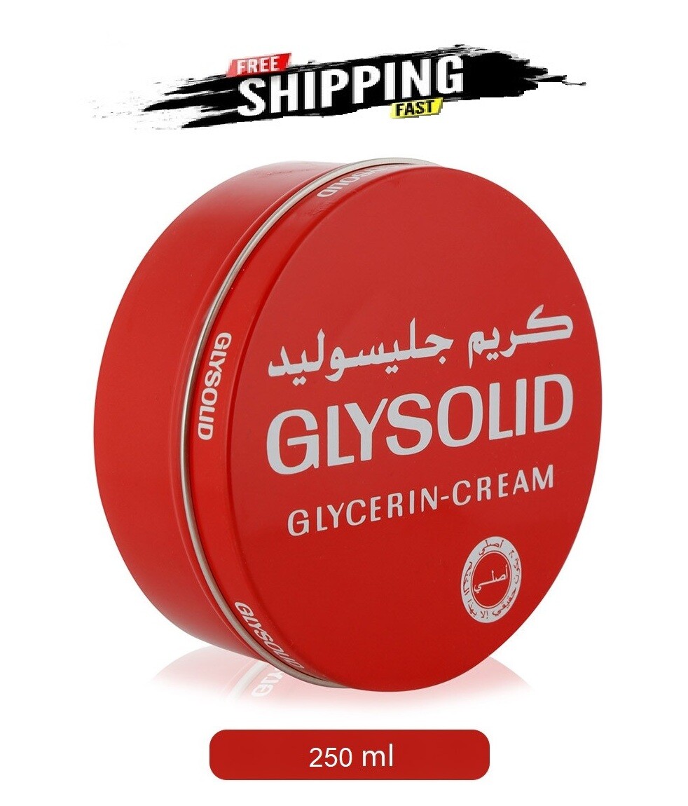 GLYSOLID Glycerin Cream For DRY SKIN Softening Moisturizer Cream 250ml ...
