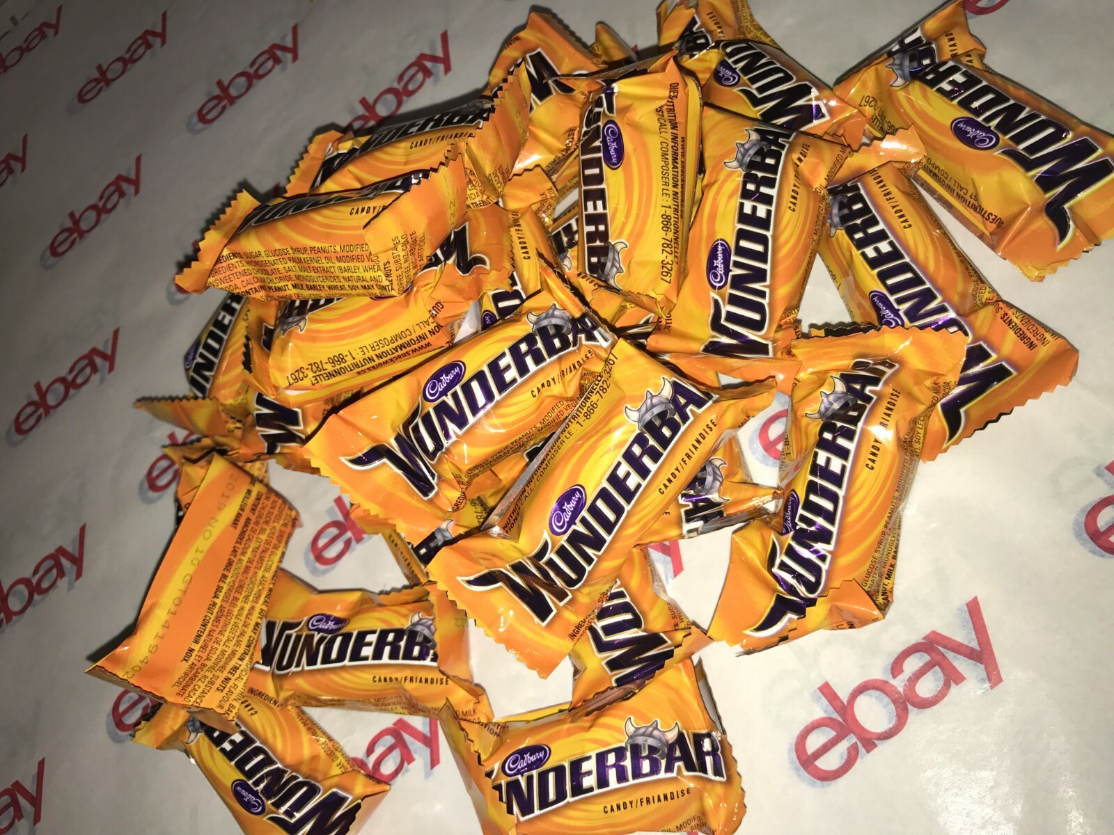 CADBURY WUNDERBAR MINI CANDY BARS FROM CANADA - 50 BARS | eBay