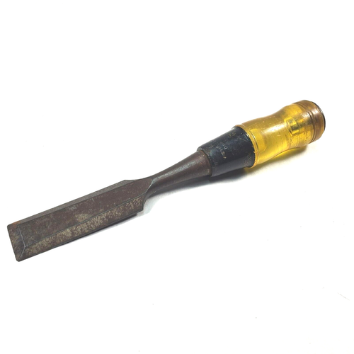 Vintage Stanley Wood Chisel 1" No 60 Made in the U.S.A Metal Strike ...