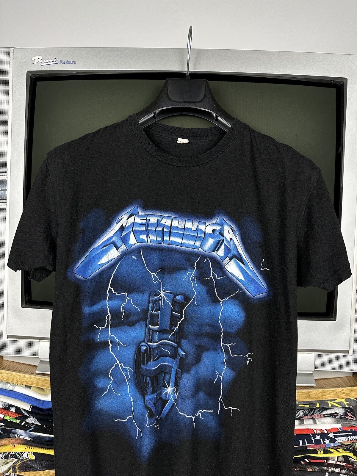 Vintage Metallica ‘Ride the Lightning’ Band Rock Grap… - Gem