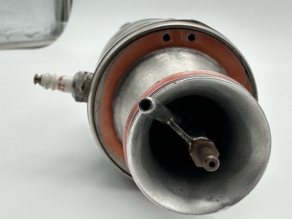 Vintage Pulse Jet For Model Airplane Engine. It Does Run. | eBay