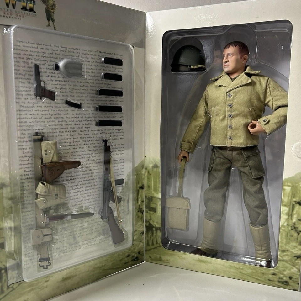 WWII 1st Infantry Division- 'Big Red One'(Sergent) "Dave" | eBay
