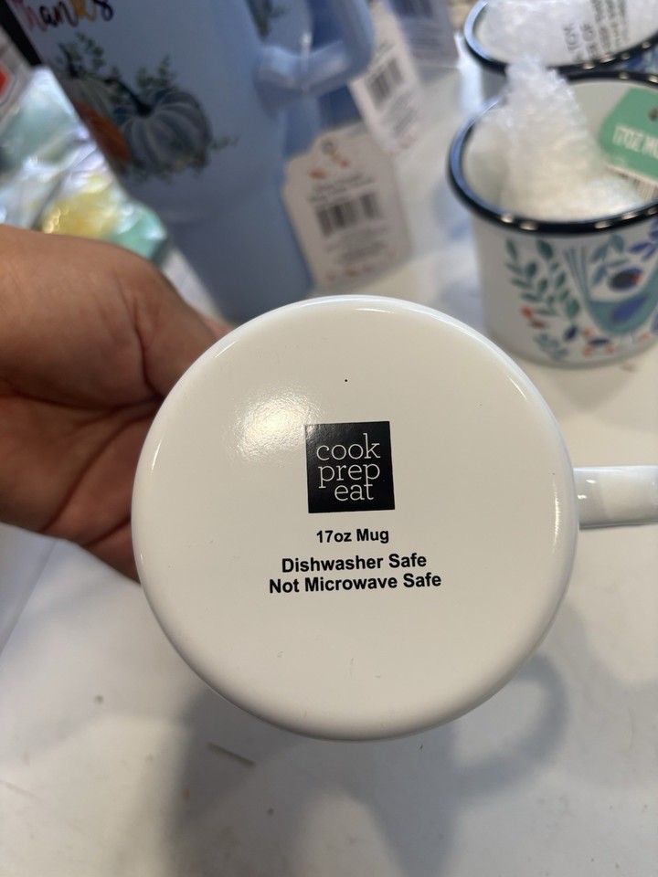 Colorful Bird Design Mug. 17 oz (pewter) | eBay