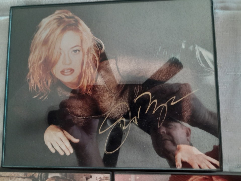 JERI RYAN Autographed Signed (5) -8x10 LOT FRAMED PHOTOS ACTRESS STAR ...