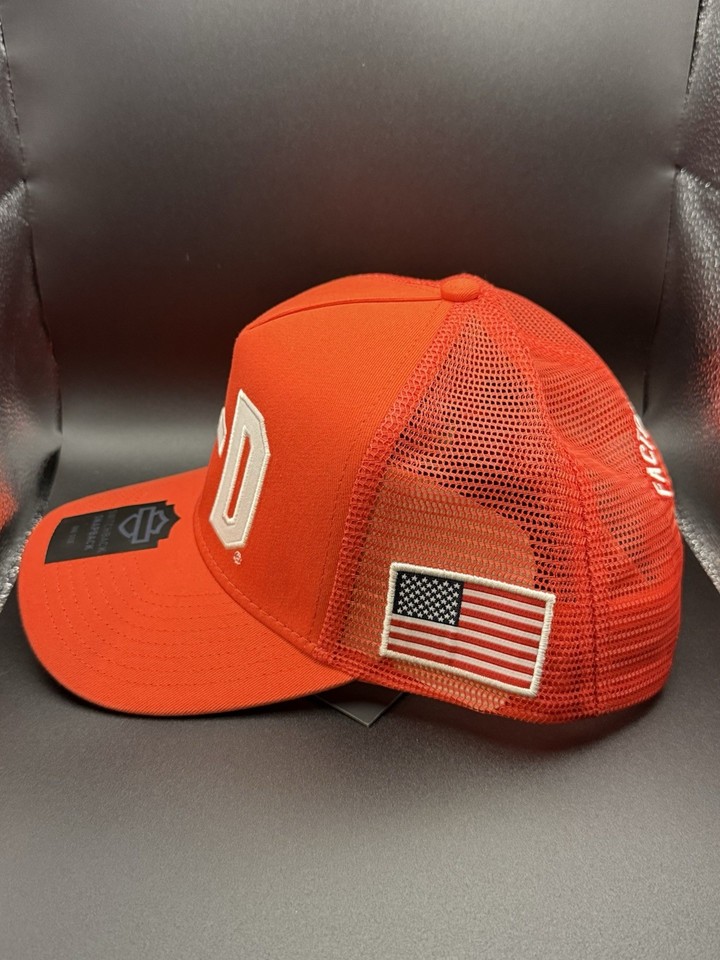 Harley Davidson Factory Racing Team Hat | Orange | H-D Trucker Hat ...