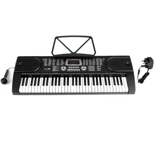61 Key Keyboard Piano Digital Electric with Microphone Teaching Demo ...