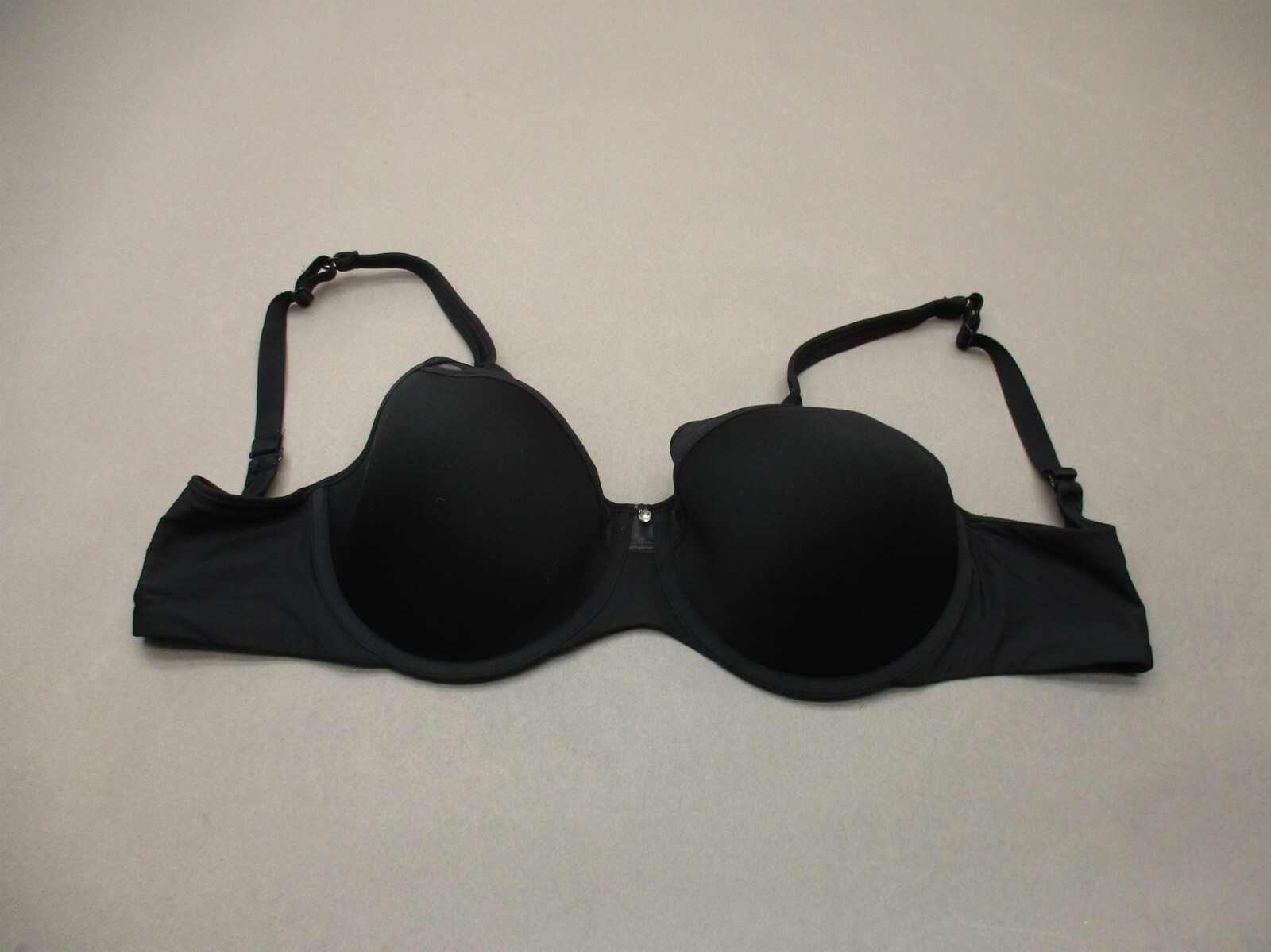 38C BALI Womens Black Lined Underwire Back Closure Demi Bra 8N | eBay