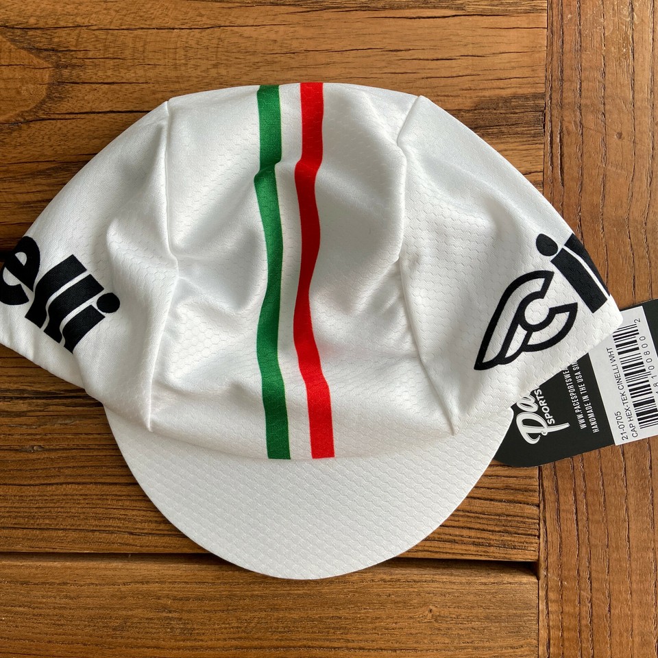 CINELLI HEX-TEK® Wicking Polyester Team Cycling Cap NEW Bike Hat Free ...
