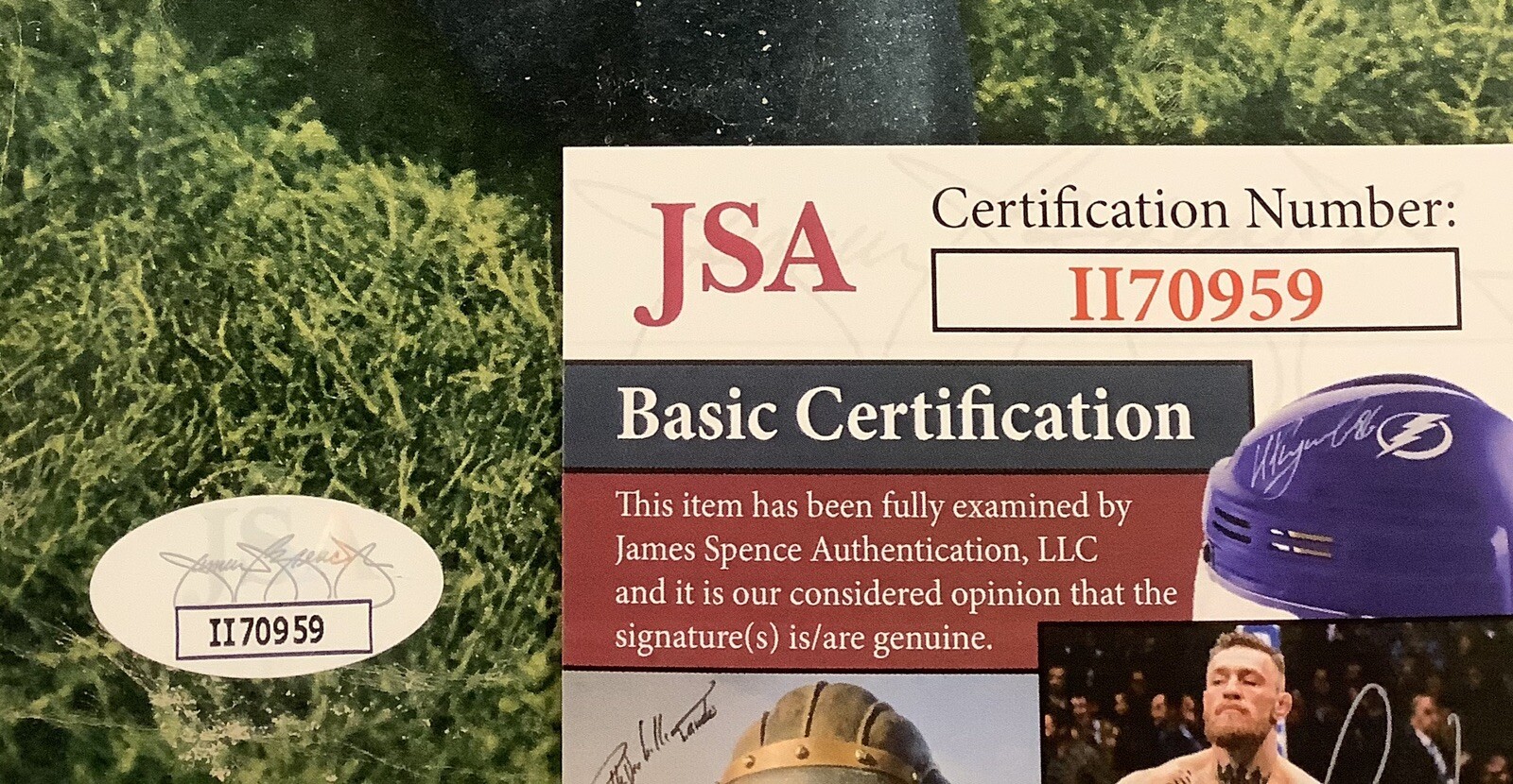 George Halas Signed Photo Magazine Page Football Autograph Chicago ...