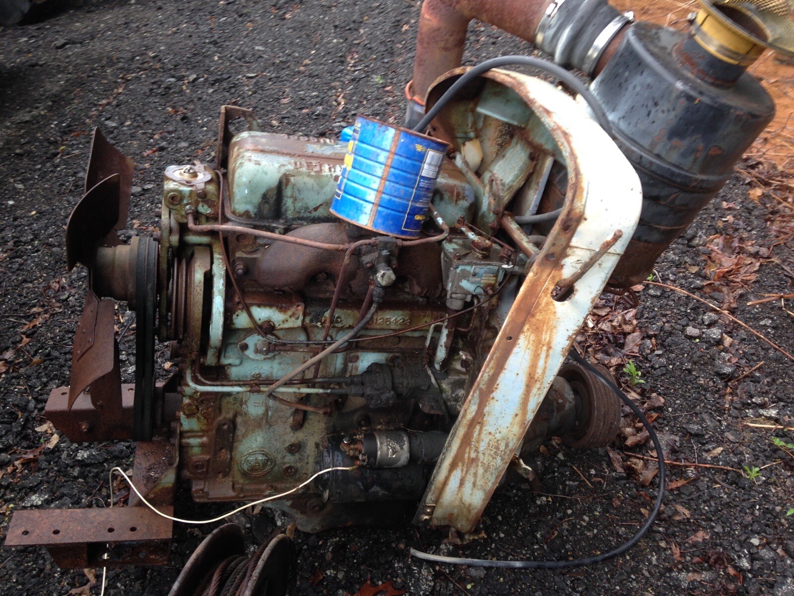 Detroit Diesel 3-53 Engine RUNS ! Power Unit 353 Complete W Clutch | eBay