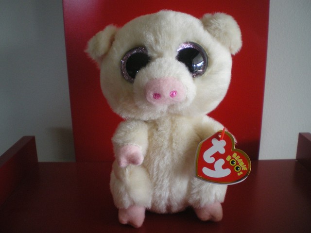 Ty Beanie Boos 15cm Piggley Pig - 37200 for sale online | eBay