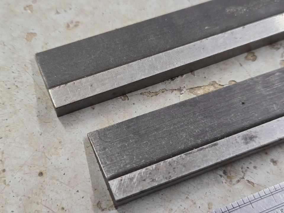 Starrett No. 54 Tapered Parallel Hold Downs 6" Set/2 Hardened Ground ...