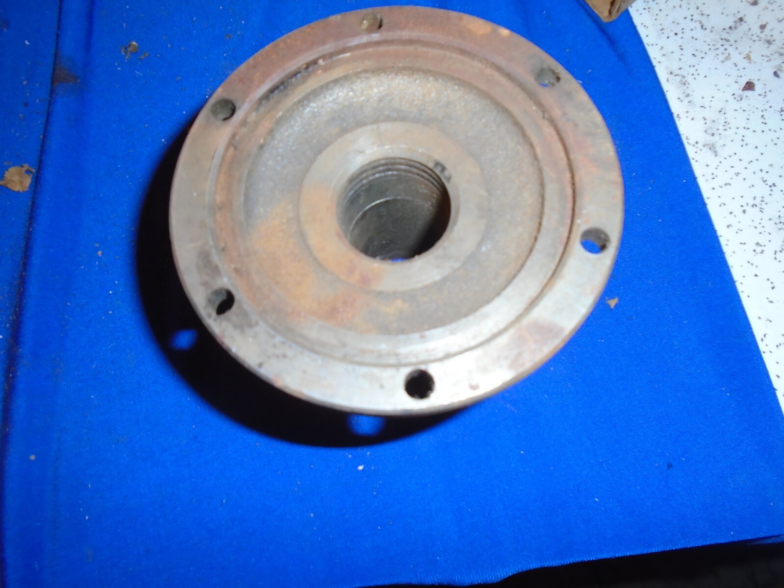 NOS 46-47 Chevrolet Truck 4 Speed Transmission Front Bearing Retainer ...