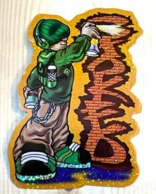 VINTAGE 2000s STOKED COIN OP PRISM STICKER GRAFFITI ARTIST TAG ...