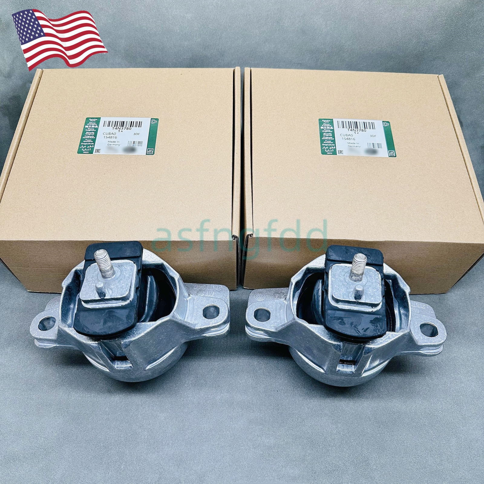 New For Jaguar Xe 2017 X760 2.0L 3.0L T4N3780 A Pair Engine Motor Mount ...