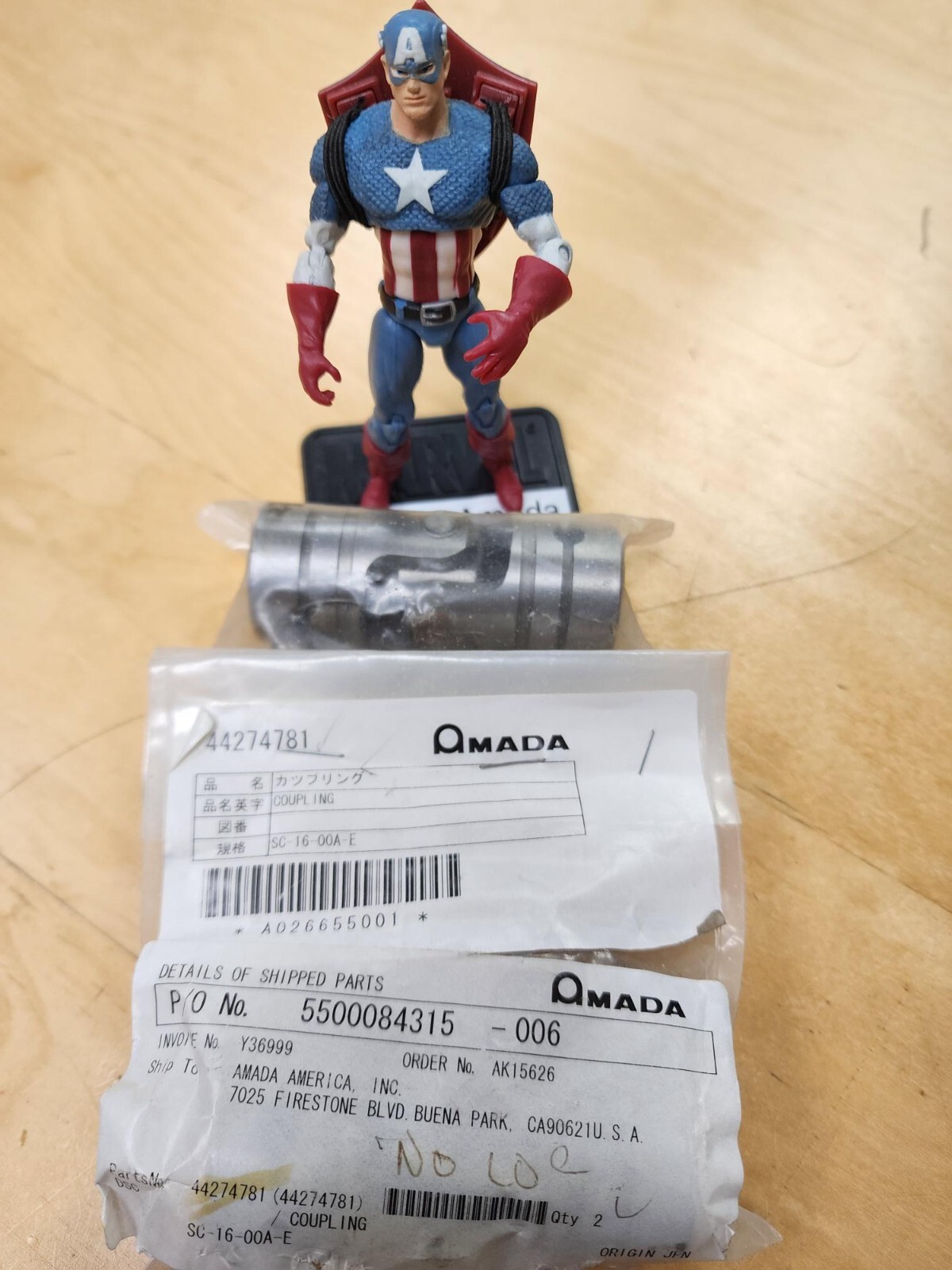 Amada Pega Coma Vela Vipros Auto Index Coupling Universal 44274781 SC ...