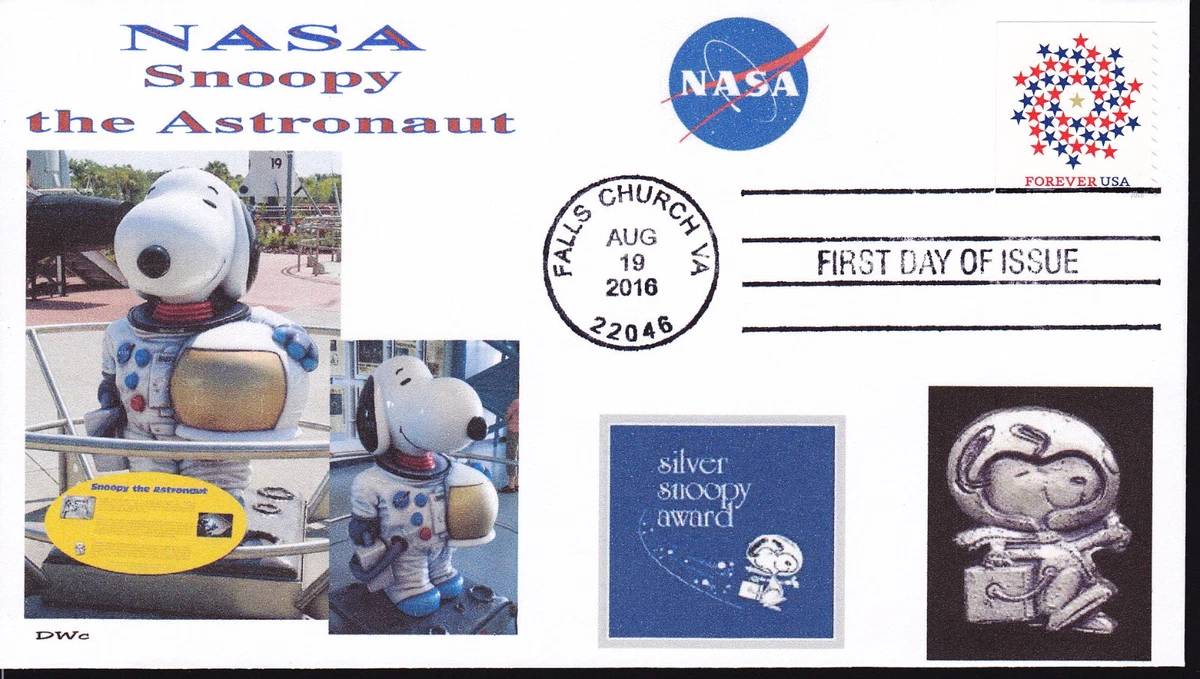 Silver Snoopy Astronaut