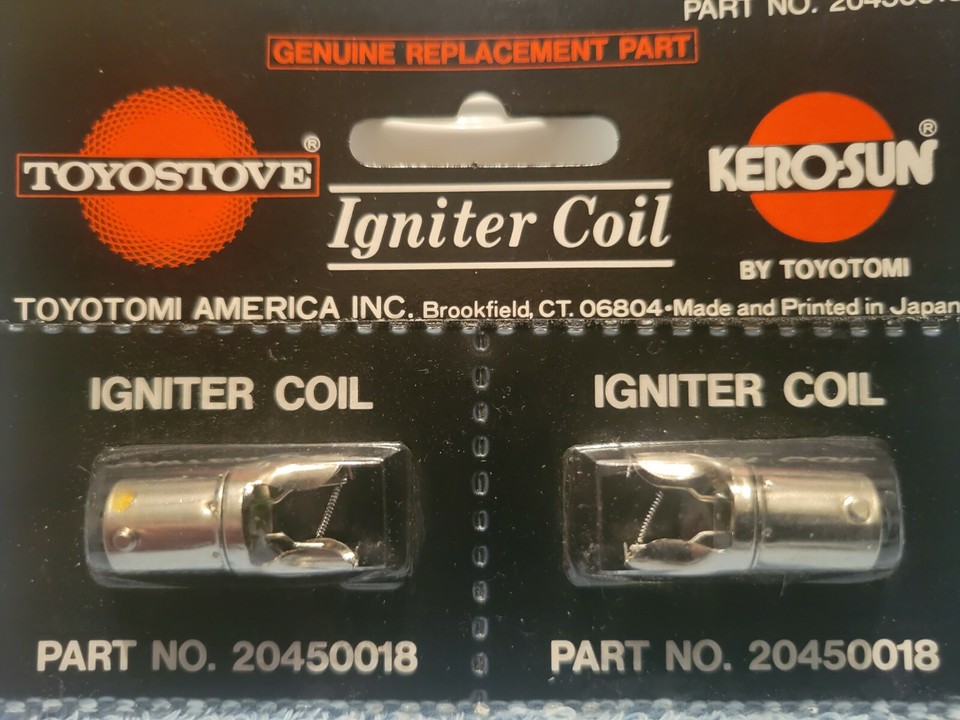 TOYOSTOVE IGNITERS (2) PK TYPE A IGNITER *FREE WICK BRUSH & WICK ...