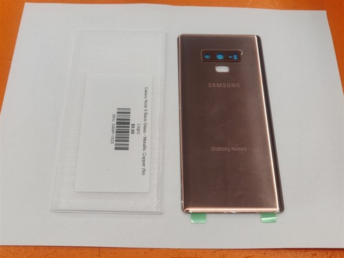 ⭐️⭐️⭐️⭐️⭐️ Back Glass Cover/Camera Lens Samsung Galaxy Note 9 Metallic ...