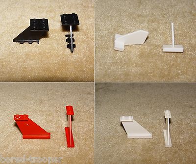 LEGO Parts: Tail: CHOOSE YOURS 2340 4x1x3, 3479 4x2x2, 44661 Shuttle ...