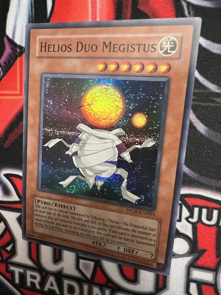 Yu-Gi-Oh! TCG Helios Duo Megistus World Championship Series WC6-EN003 ...