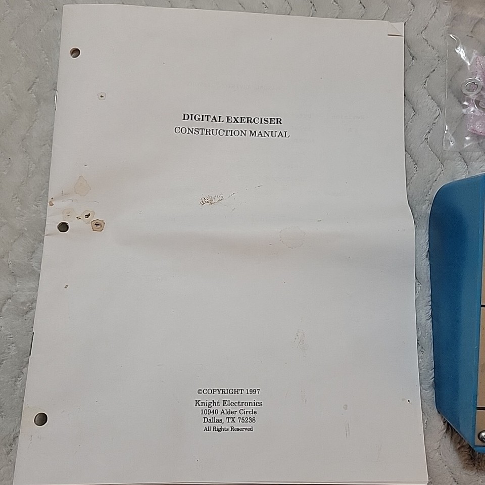 Knight Electronics Digital Exerciser Trainer Educational Prototype | eBay