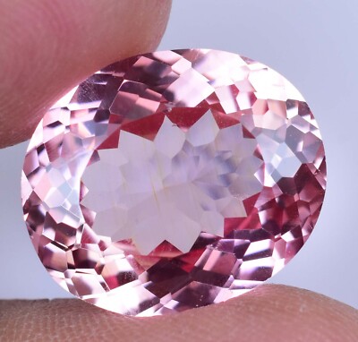 17.25 Ct Natural Pinkish Burma POUDRETTEITE Stunning Certified Loose ...