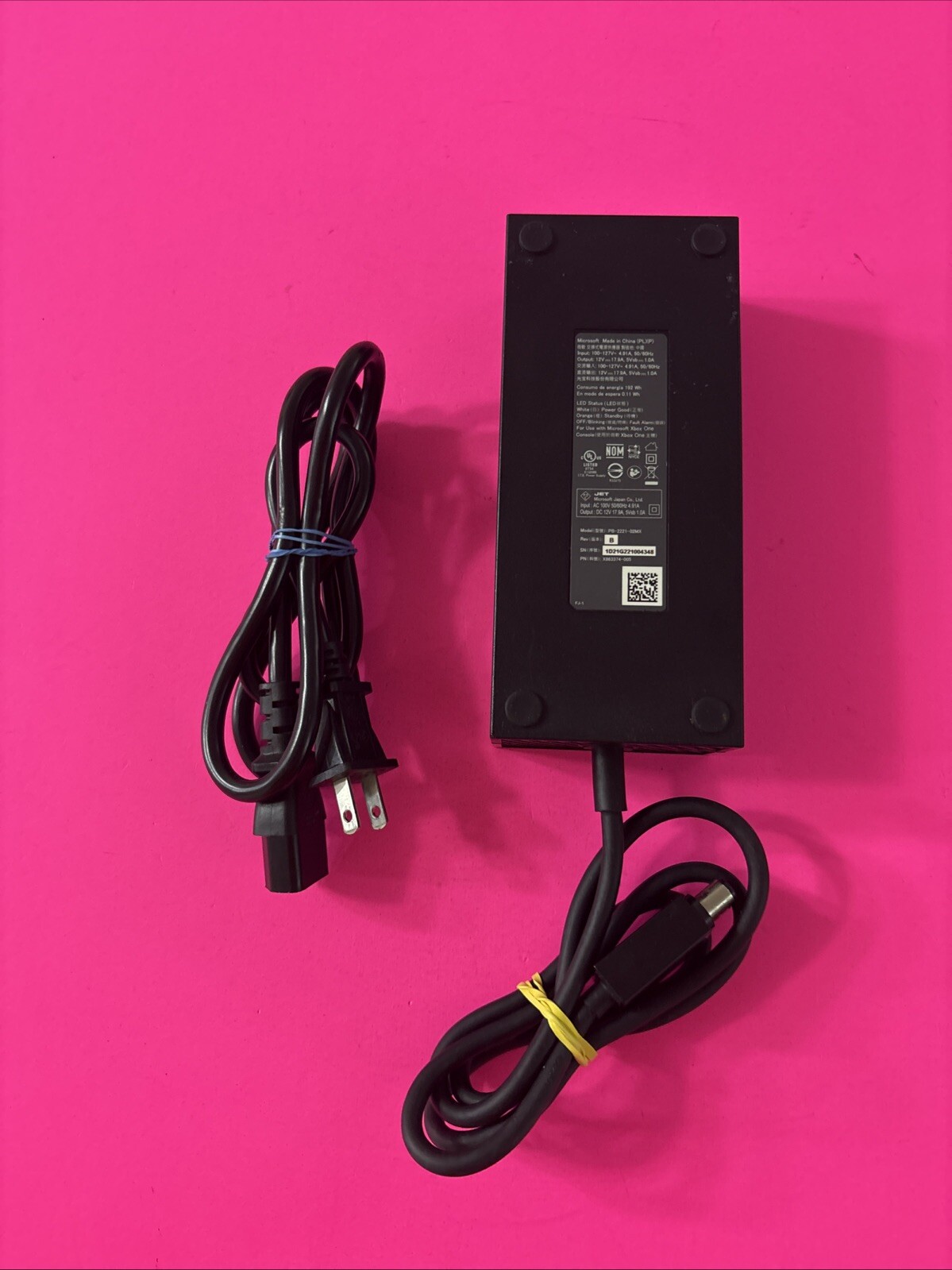 Original Microsoft Xbox One AC Adapter Power Supply Replacement for ...