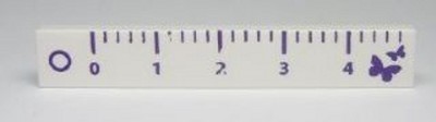 LEGO - Tile 1 x 6 with Ruler Pattern - White | eBay