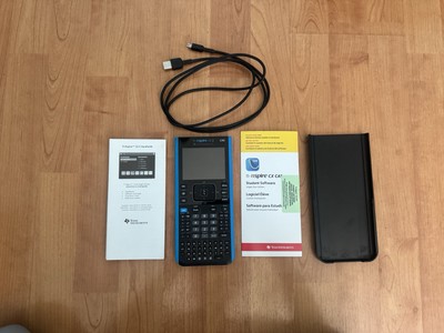 Texas Instruments TI Nspire CX II CAS With Charger & Cover | eBay