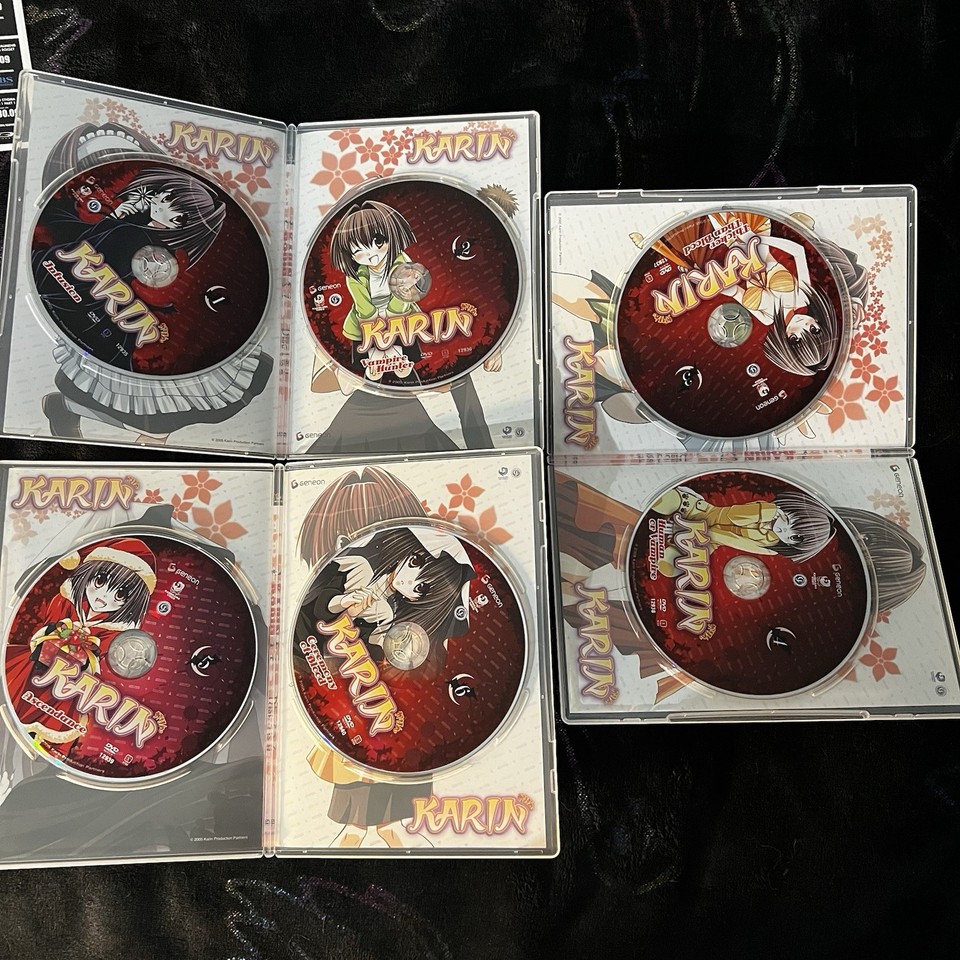 Karin The Complete Series Box Set DVD 2009 6-Disc Set Anime Funimation ...