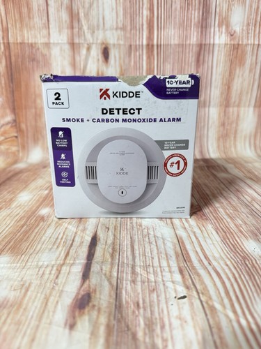 2-PACK: Kidde Smoke & Carbon Monoxide Detector 10yr Battery Model ...
