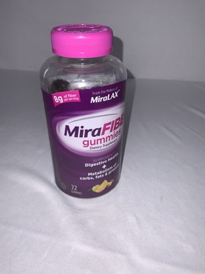 Mirafiber Gummies | from the Gut Experts at Miralax | 8G of Daily ...