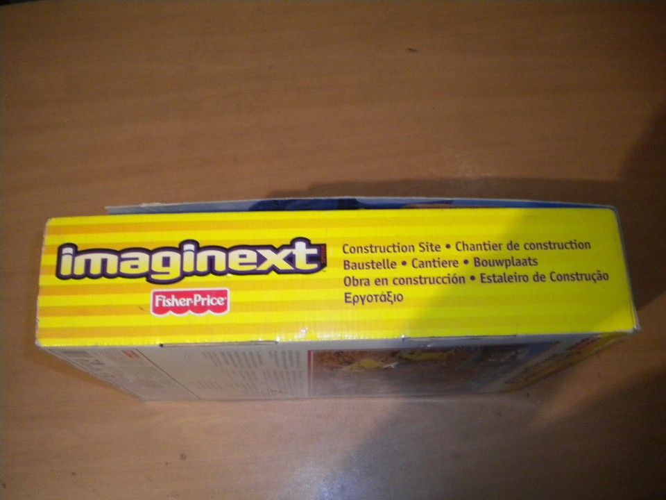2002 VINTAGE FISHER PRICE IMAGINEXT CONSTRUCTION SITE SET MIB | eBay