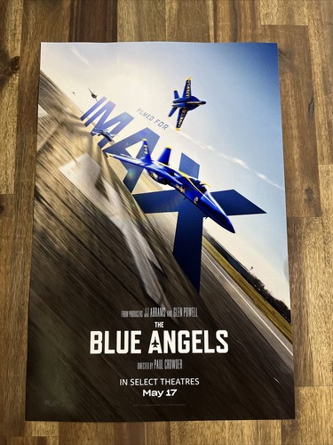 The Blue Angels poster, 12x18”, filmed for IMAX | eBay