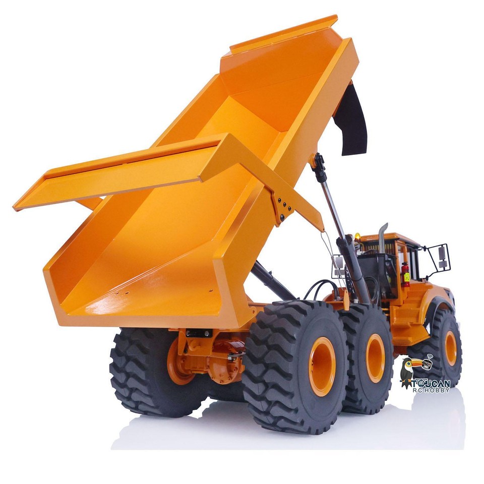 1/14 Radio Control Dumper XDRC 6X6 RC Hydraulic Articulated Truck Model ...