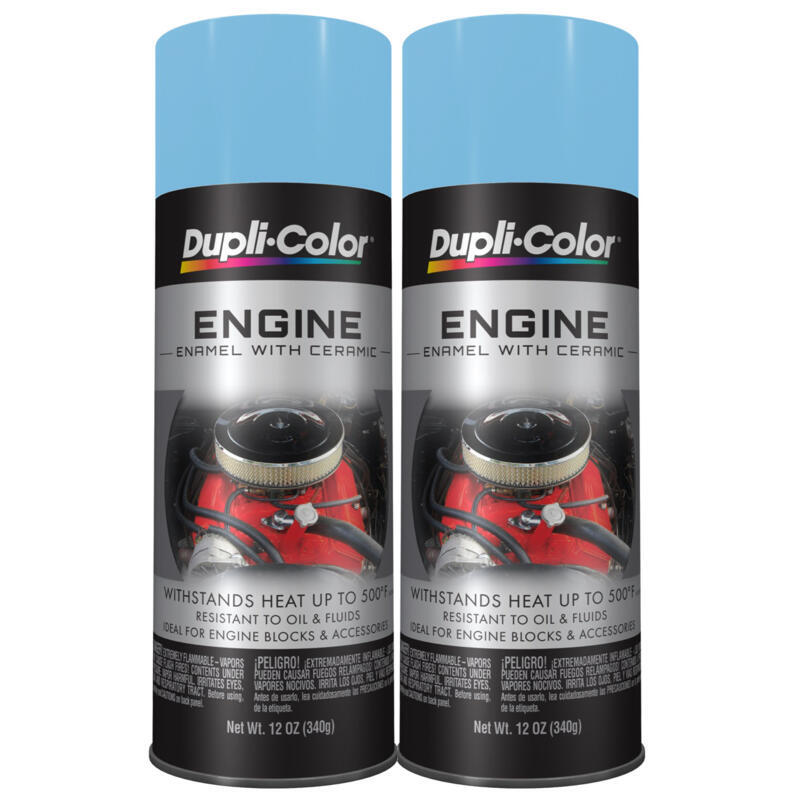 Duplicolor DE1616 (2-Pack), Engine Paint, Pontiac Metallic Blue, 12 oz ...