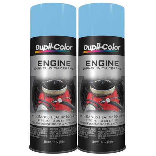 Duplicolor DE1616 (2-Pack), Engine Paint, Pontiac Metallic Blue, 12 oz ...
