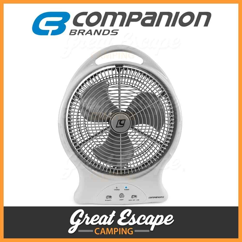 Rechargeable 12 Volt Fan And Light GDTIMES 12Inch Solar Rechargeable