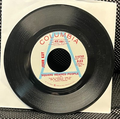 Steppenwolf - 45 by Sparrow (credited to John Kay) Square Headed People ...